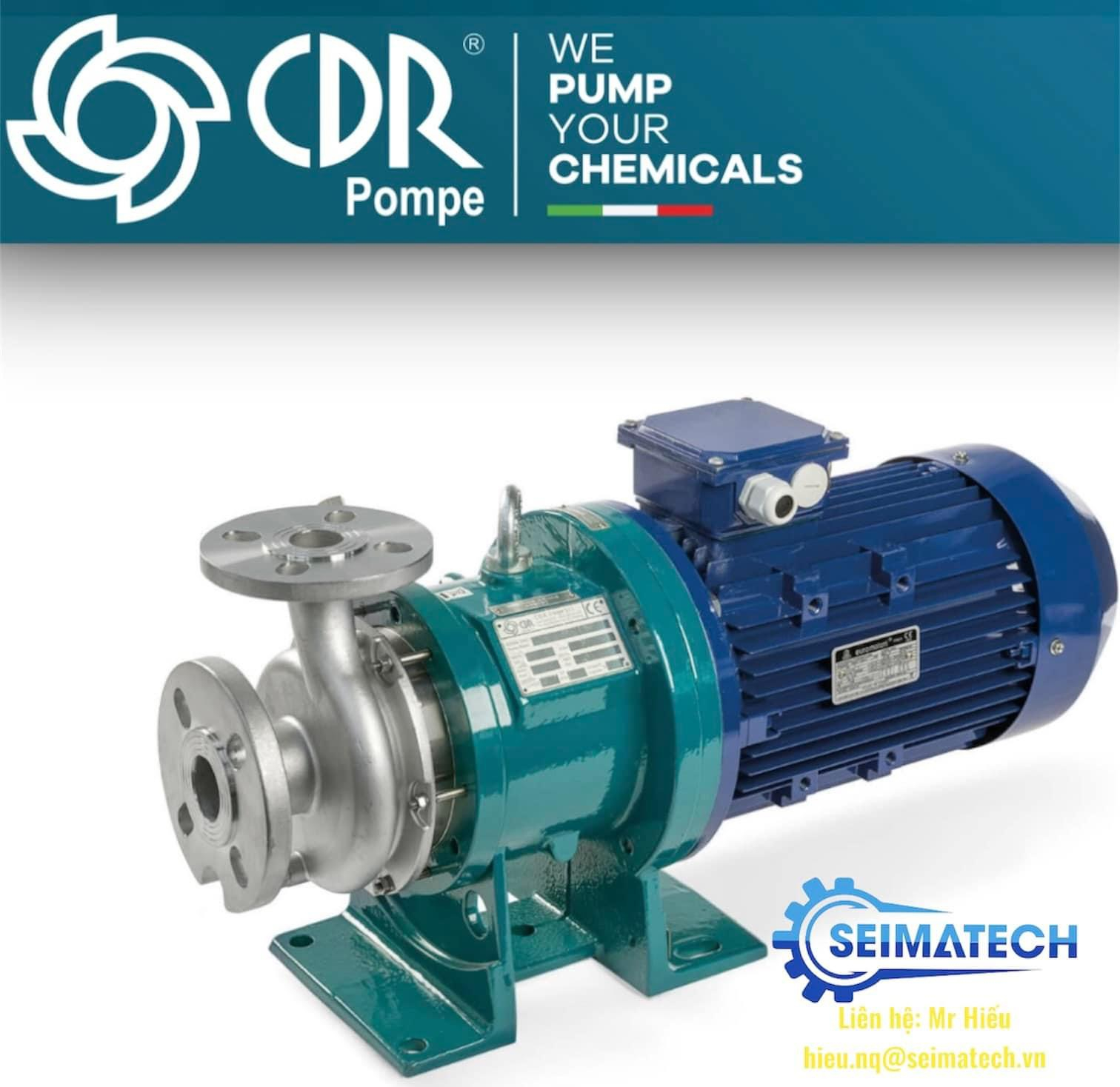 Bơm dẫn động từ kim loại ETS - CDR pome - Italia #SEIMATECH #CDR # ...